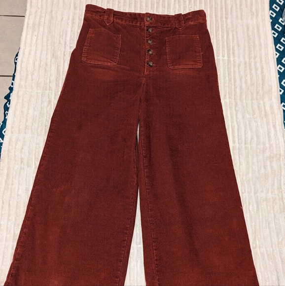 Frye | Pants & Jumpsuits | Frye Ilana Ultra Highrise Corduroy Wideleg ...